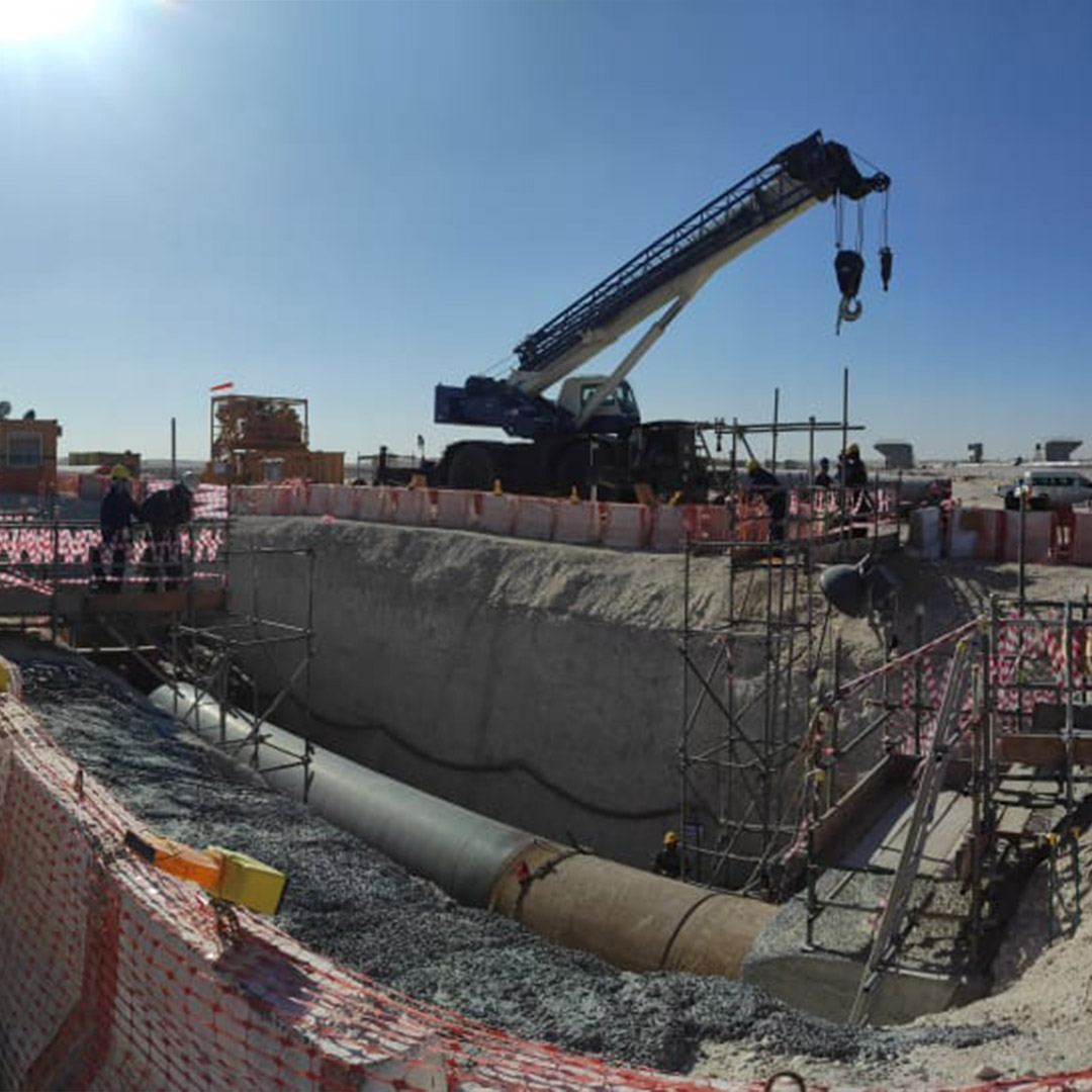 Downstream Gas Pipeline Hawiyah Trenchless Crossing – RHSC